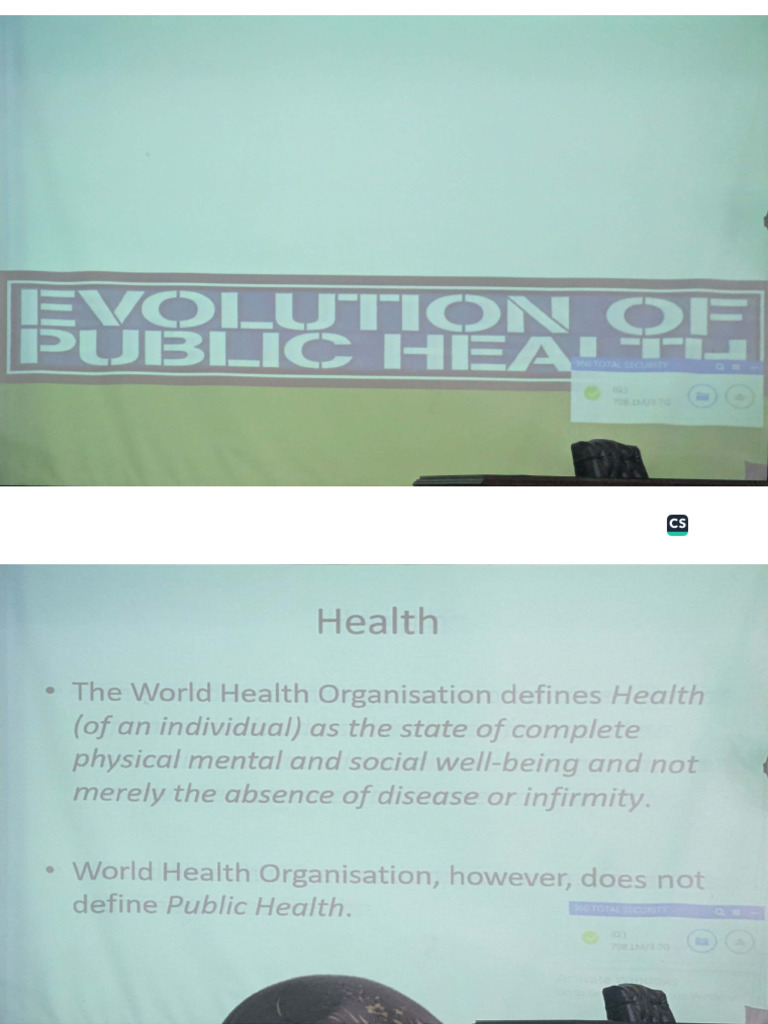 Evolution of Public Health 2 | PDF
