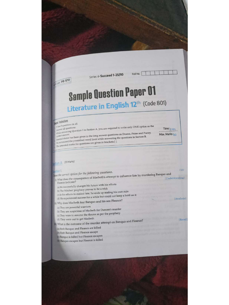 English Literature Practice Papers 1-9 | PDF