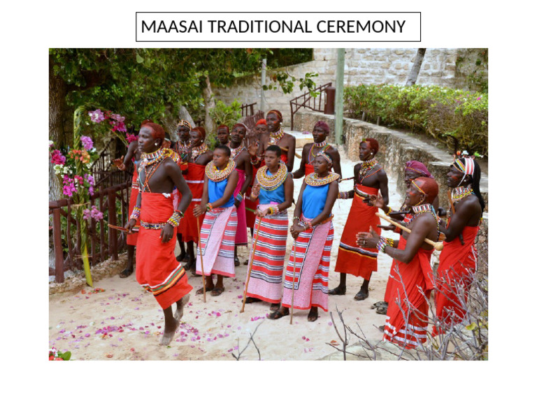 Maasai Traditional Ceremony Overview | PDF