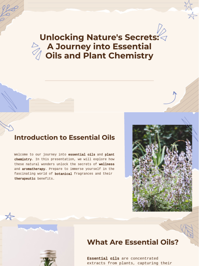 Lesson 3 -essential oil | PDF | Essential Oil | Aromatherapy