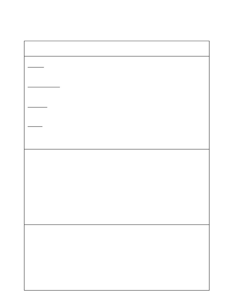 Lesson Plan Overview and Structure | PDF