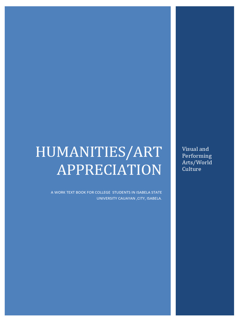 Humanities and Arts Appreciation Guide | PDF | Color | Paintings