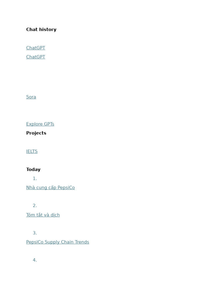 Chat History | PDF