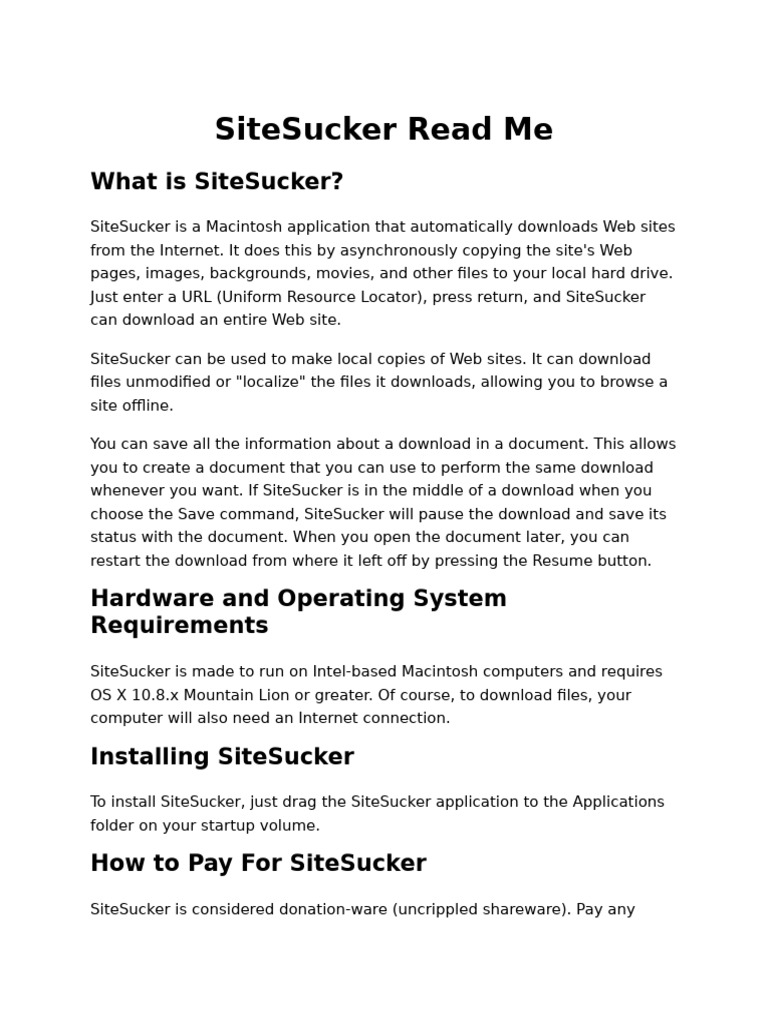 Read Me | PDF