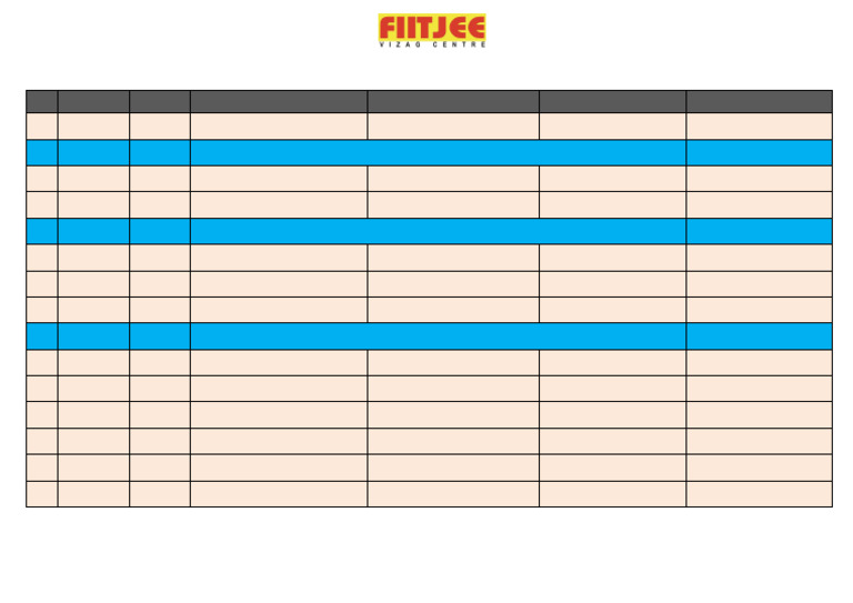 Juniors IPE Revision Schedule | PDF | Trigonometric Functions ...