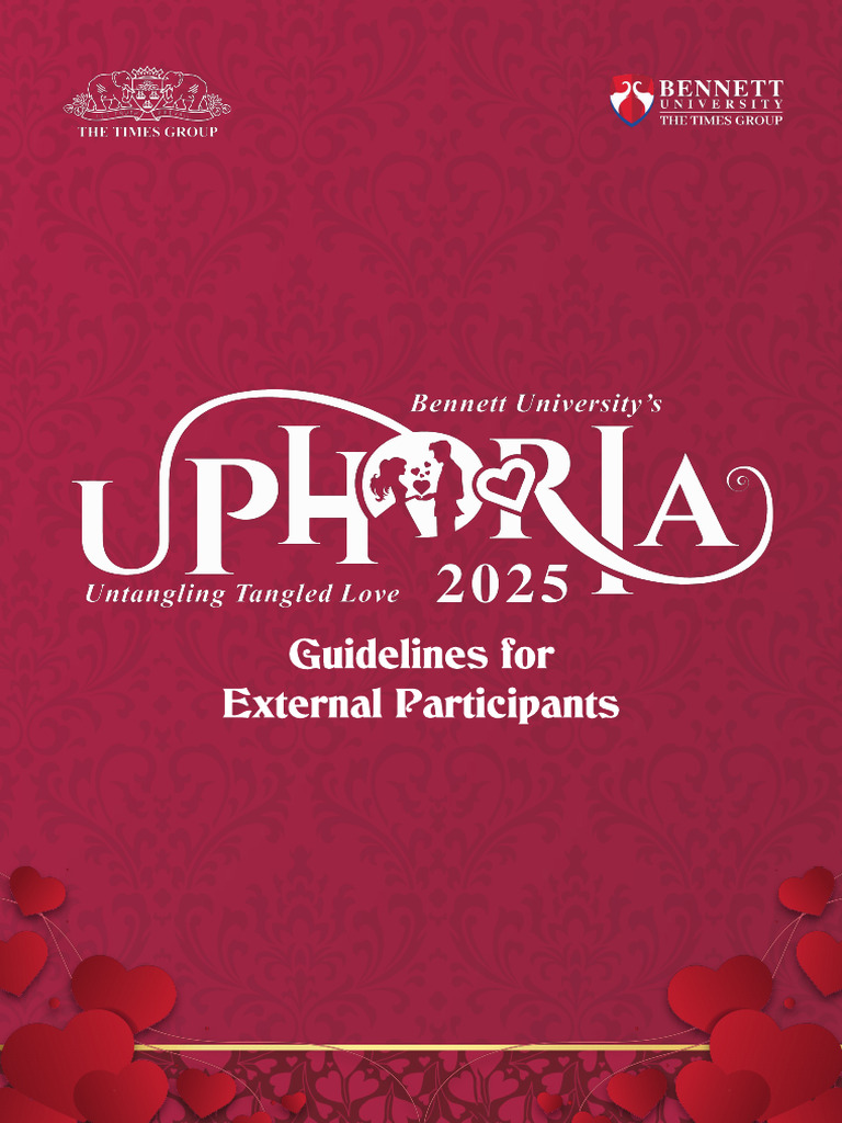 General Guidelines For Uphoria 2025 | PDF | Meal