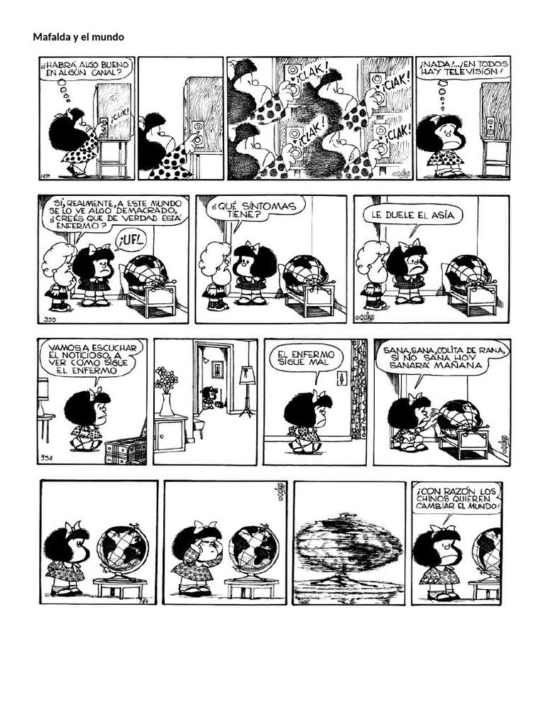 Mafalda Historietas | PDF