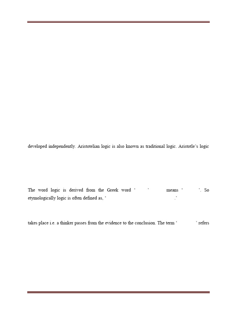 Understanding Basic Logic Concepts | PDF | Argument | Logic
