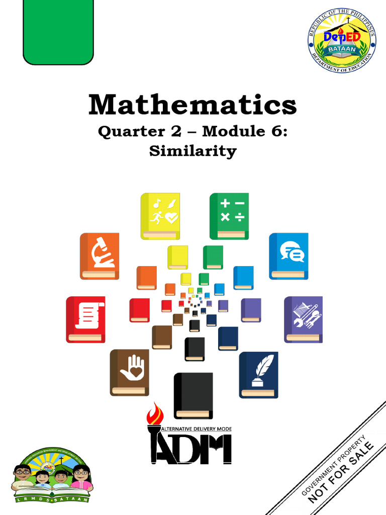 Math9 q3 Mod6-Similarity | PDF | Triangle | Elementary Geometry