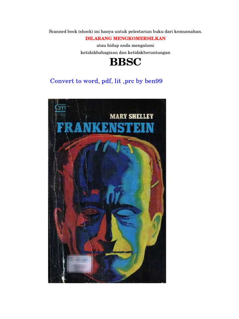 Frankenstein by Mary Shelley | PDF