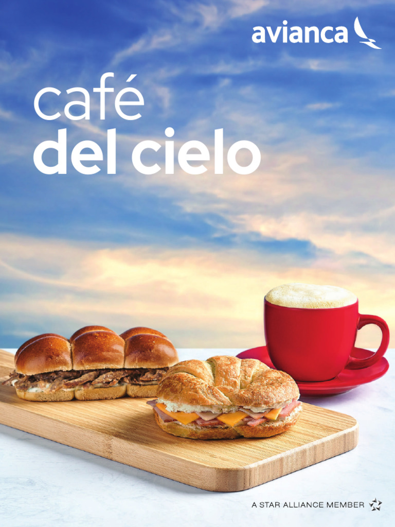 Avianca Onboard Menu 1Q2025 | PDF | Alimentos