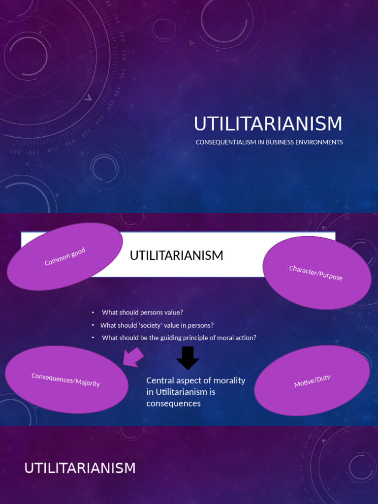 Utilitarianism | PDF | Utilitarianism | Social Psychology