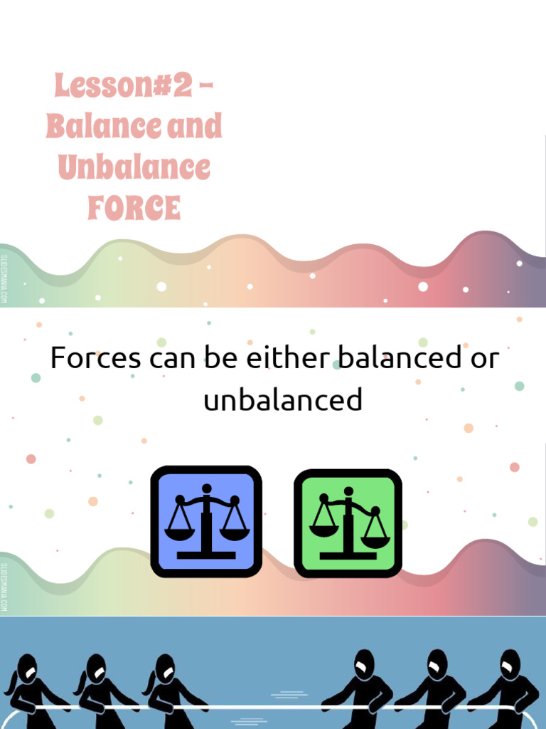 Balance vs. Unbalance Forces Explained | PDF