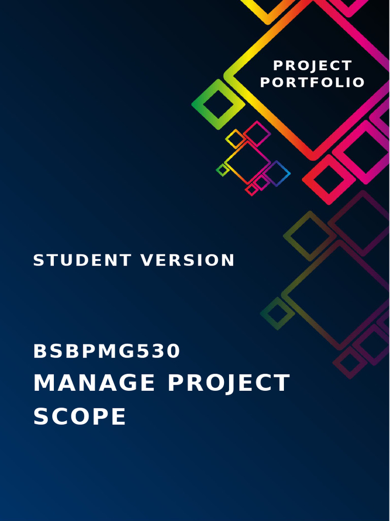 Project PortfolioBSBPMG530 Sanyam | PDF | Copyright | World Wide Web