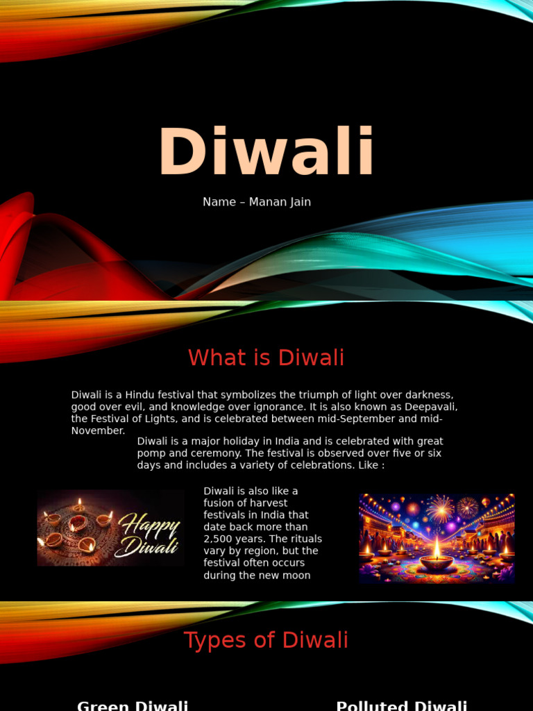 Eco-Friendly Diwali: No Crackers | PDF