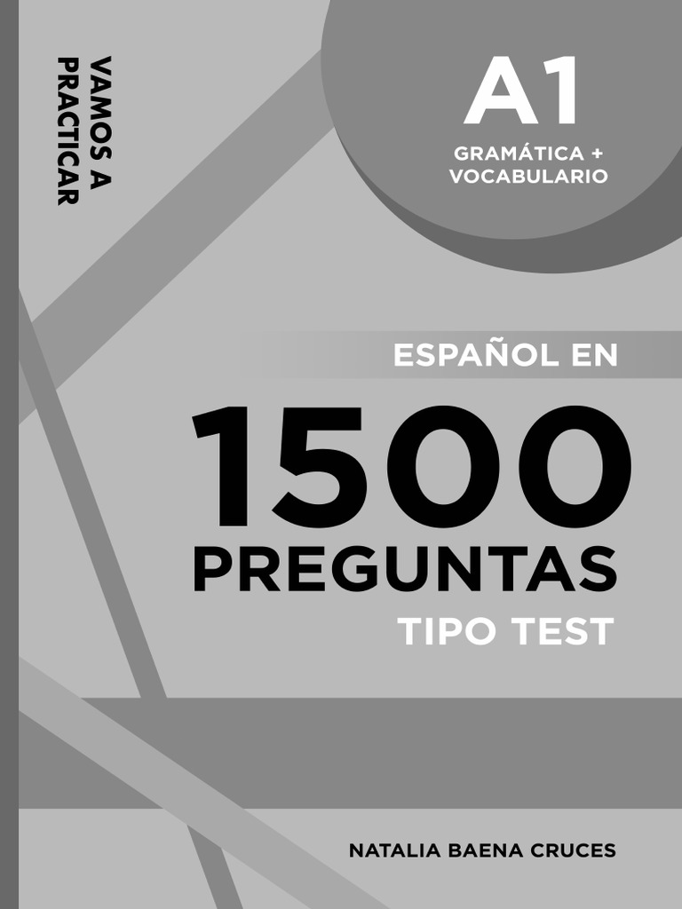 Vamos A Practicar - Gramática y Vocabulario A1 | PDF | Léxico | Gramática