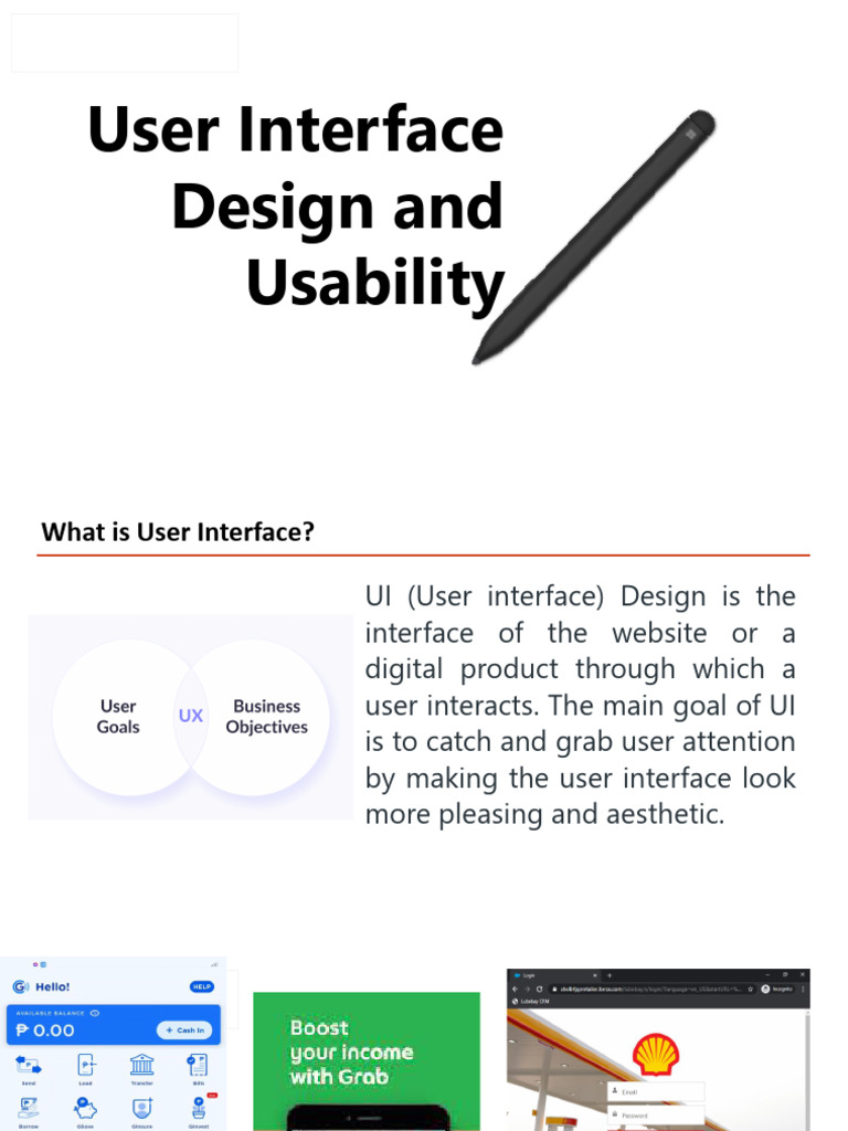 5-SAD-User-Interface-Design | PDF | Usability | Human–Computer Interaction