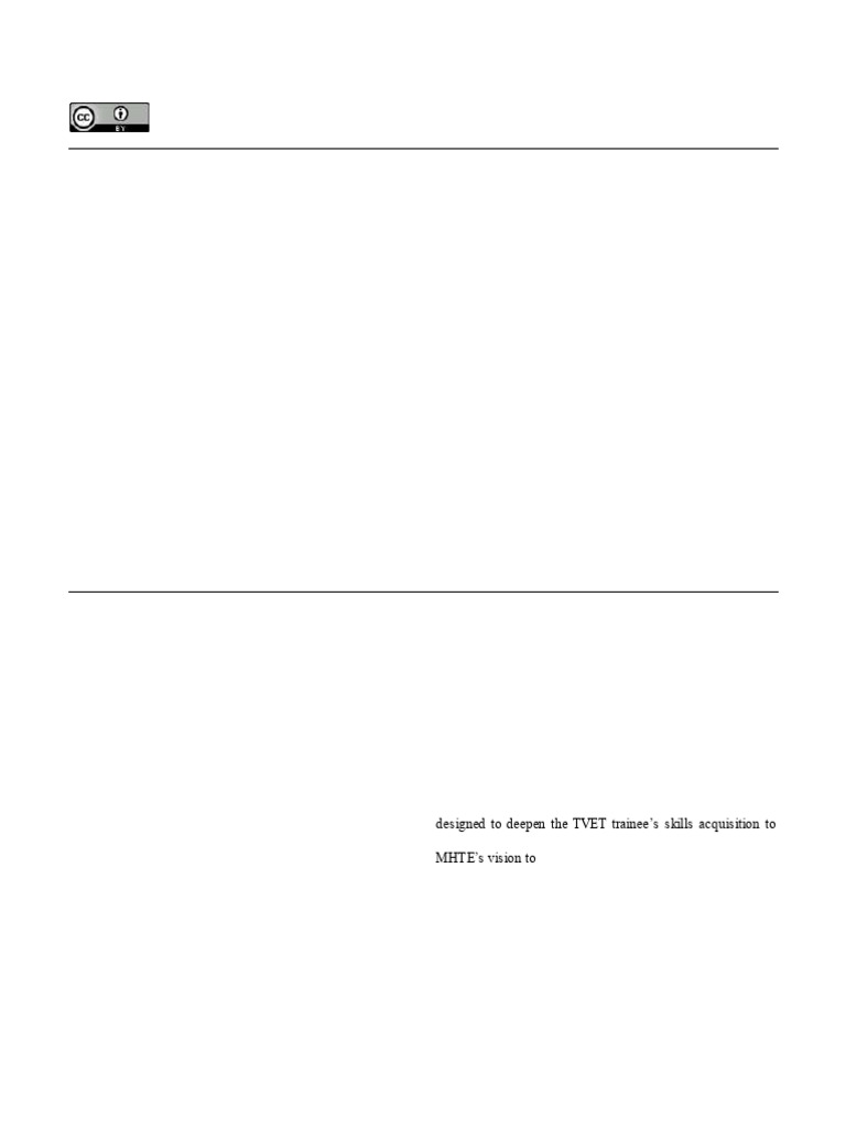 TVET Challenges in Zimbabwe's Education | PDF | Vocational Education ...