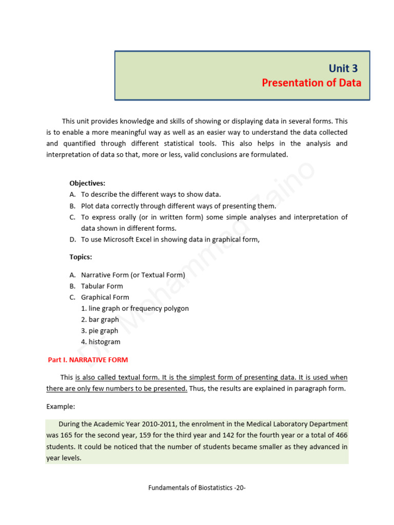 222 STA Lecture Guides W3 2025-2 | PDF | Biostatistics | Histogram