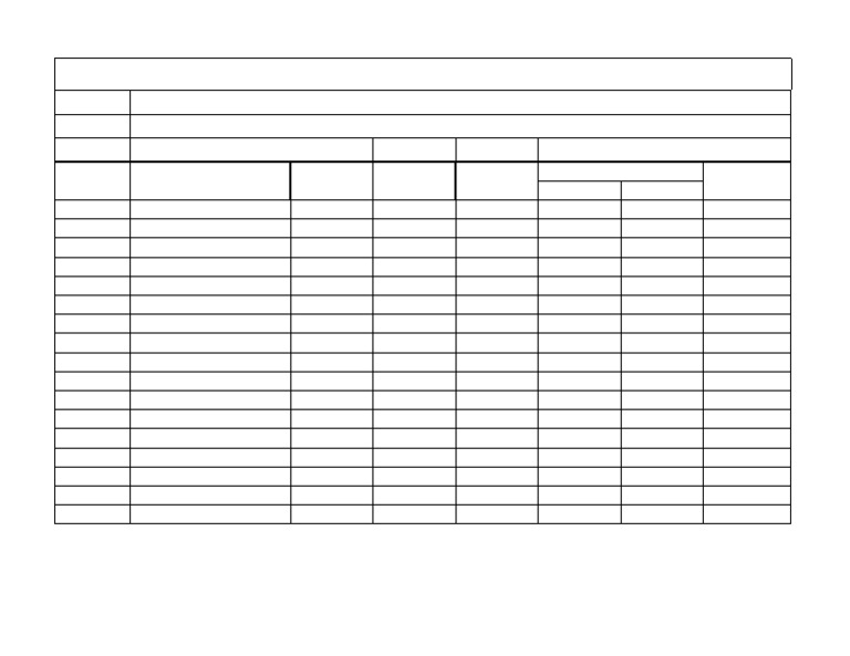 Form Daily Book Runner | PDF