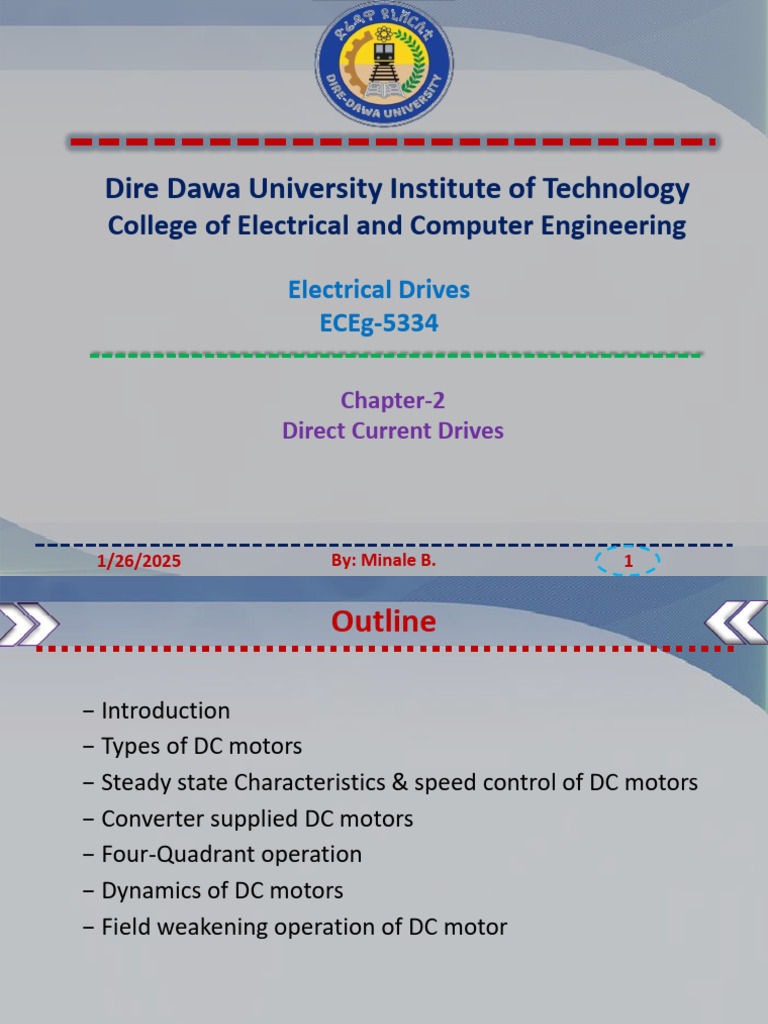 DC Motor Drives: Types & Control Methods | PDF | Electric Motor ...
