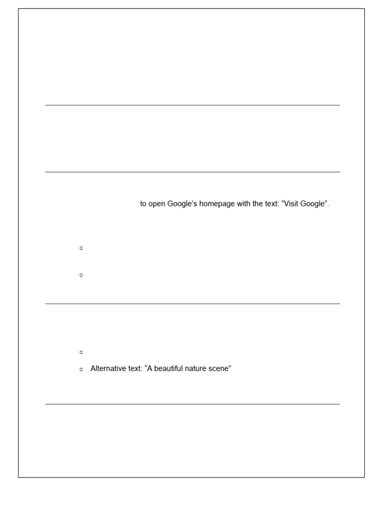 HTML Worksheet3 Practical | PDF