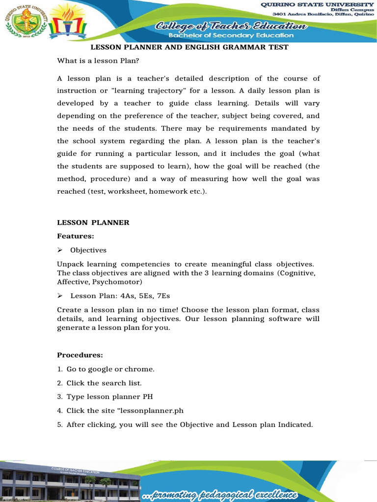 TTL-2 FINALS Handout Marayag-Sales | PDF | Verb | Lesson Plan