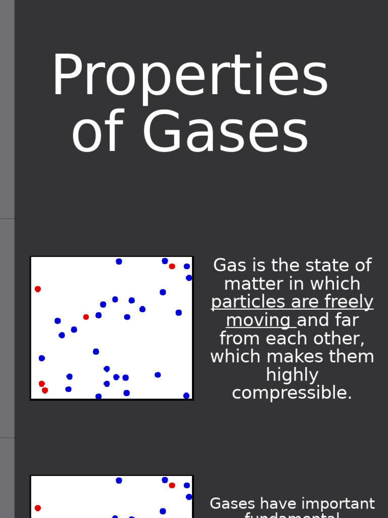 Properties of Gases | PDF | Pascal (Unit) | Gases