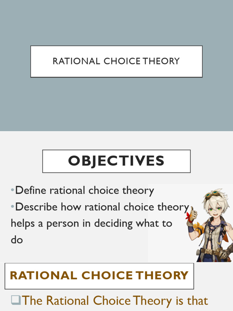 DISS-LESSON-7-RATIONAL-CHOICE-THEORY | PDF