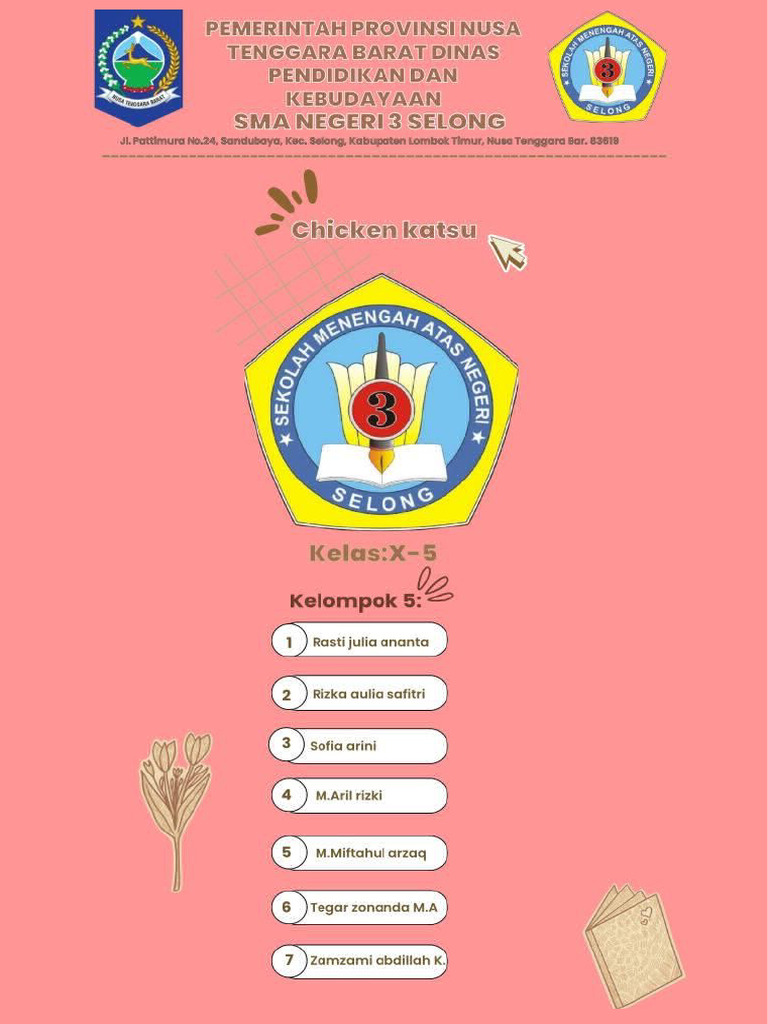Makalah Chicken Katsu | PDF
