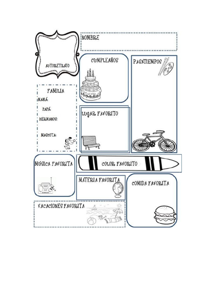 Ficha de Presentación Personal | PDF
