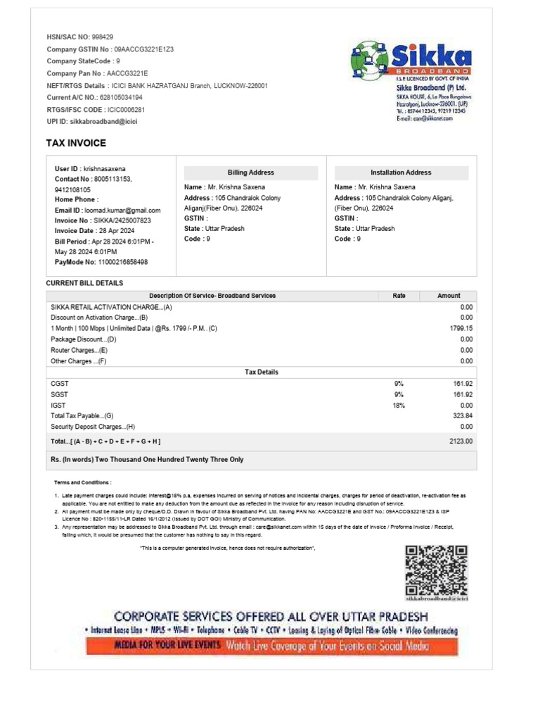 April-2024 | PDF | Invoice | Taxes