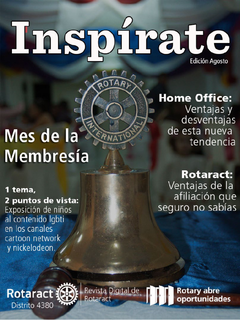 Revista Digital de Rotaract 4380 - Edición Agosto | PDF