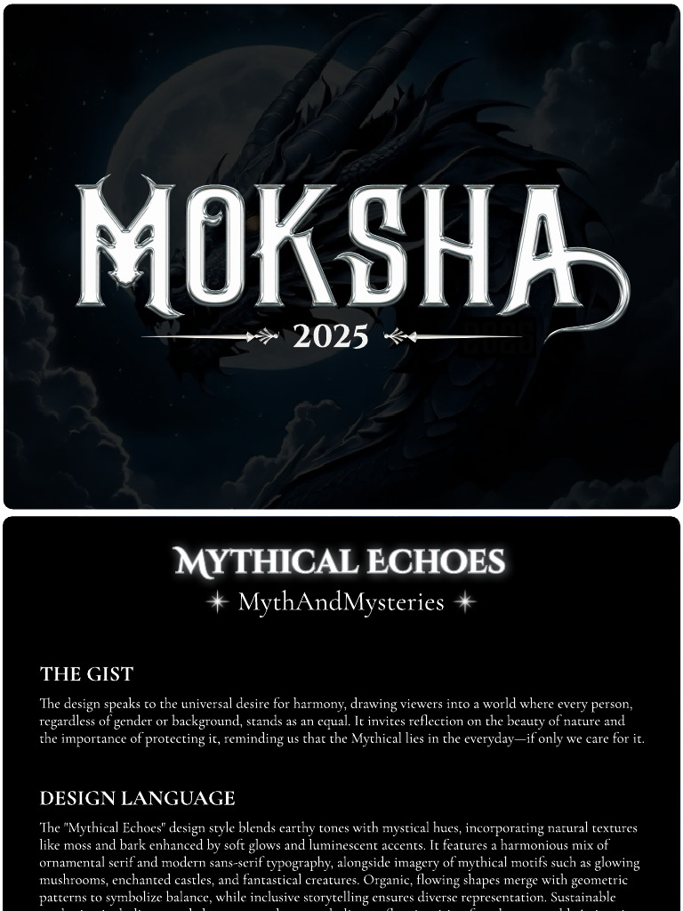 Moksha'25 Brand Kit | PDF | Logos | Typography
