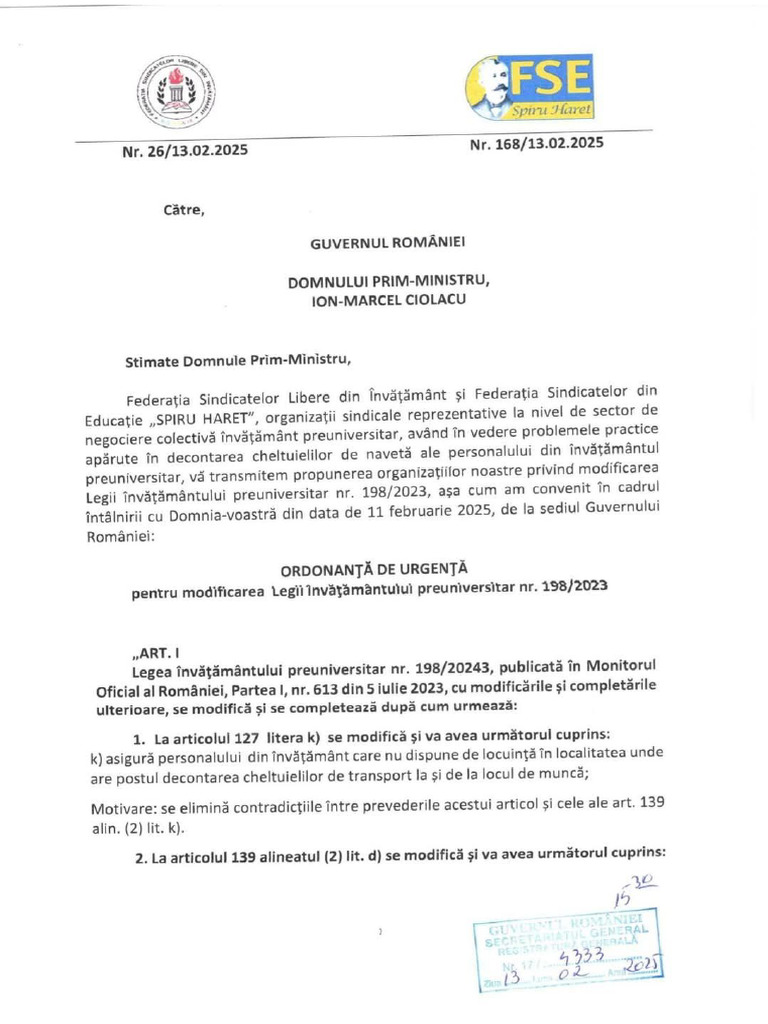 Demers FSH Decontare Navetă | PDF