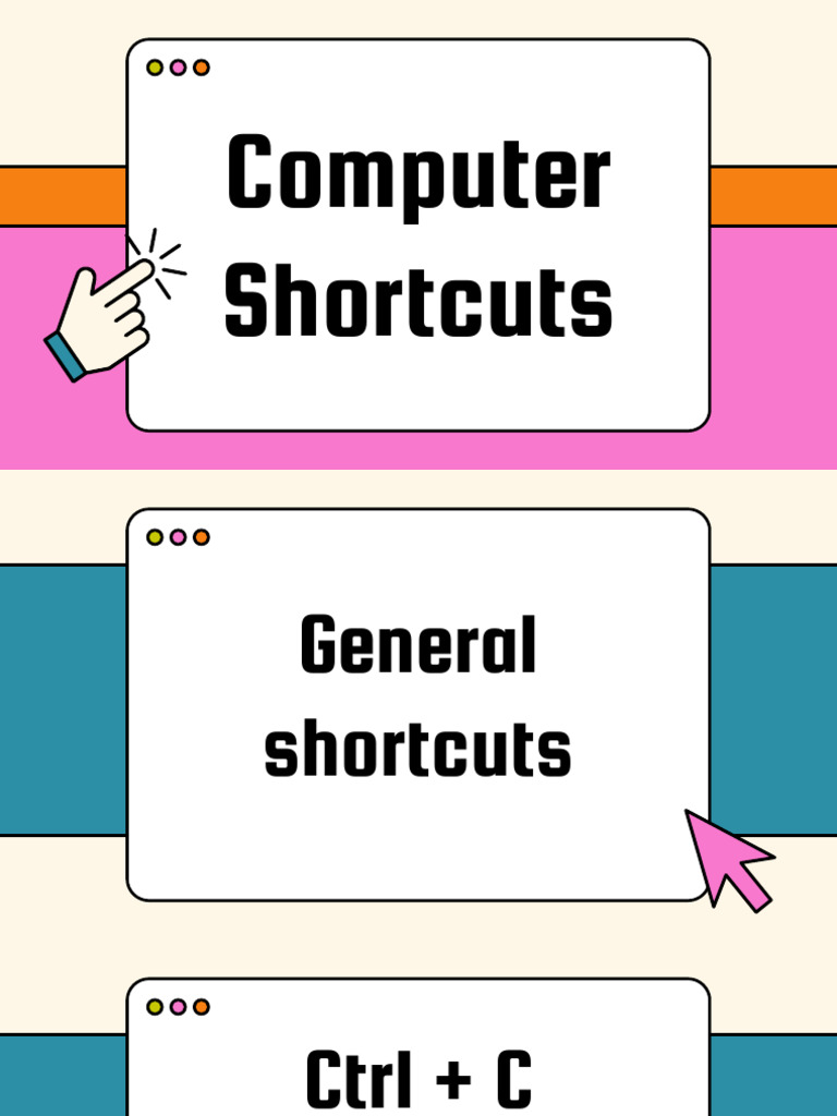 PC Shortcuts | PDF