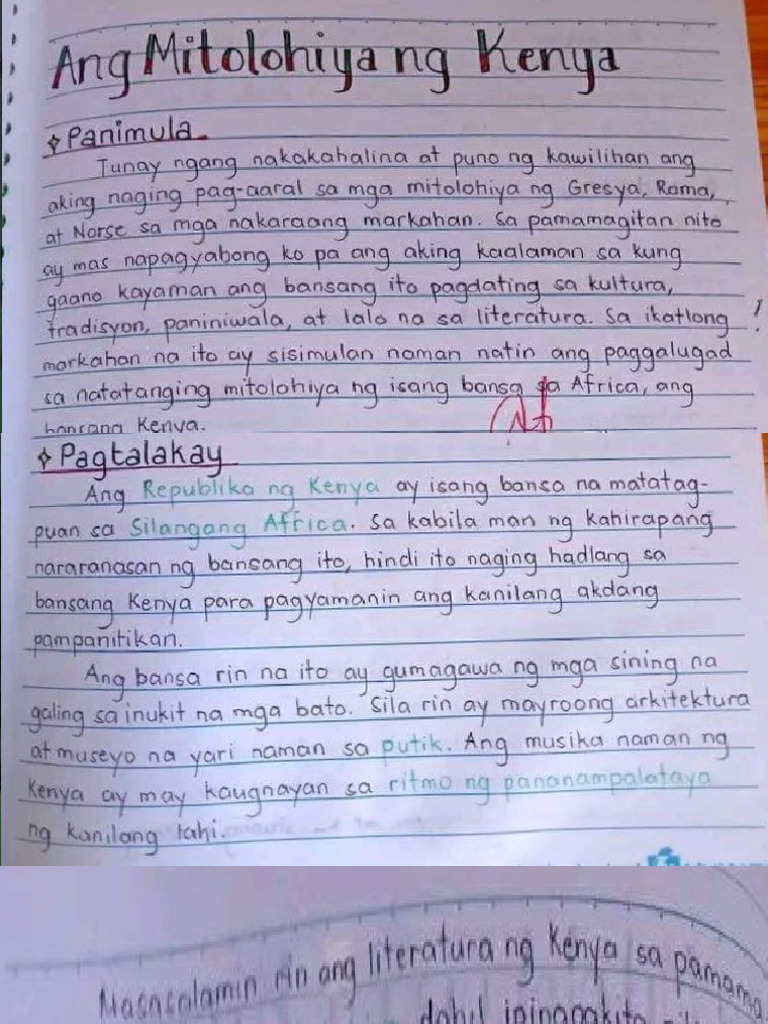 Mitolohiya NG Kenya (Liongo) | PDF