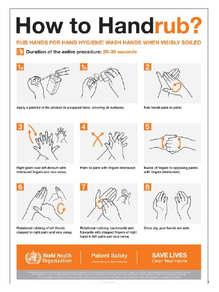 Hand Rub | PDF