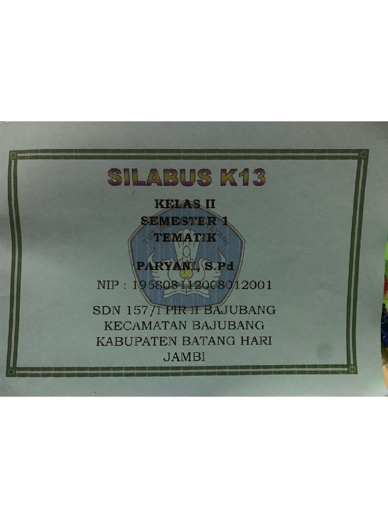 SILABUS | PDF