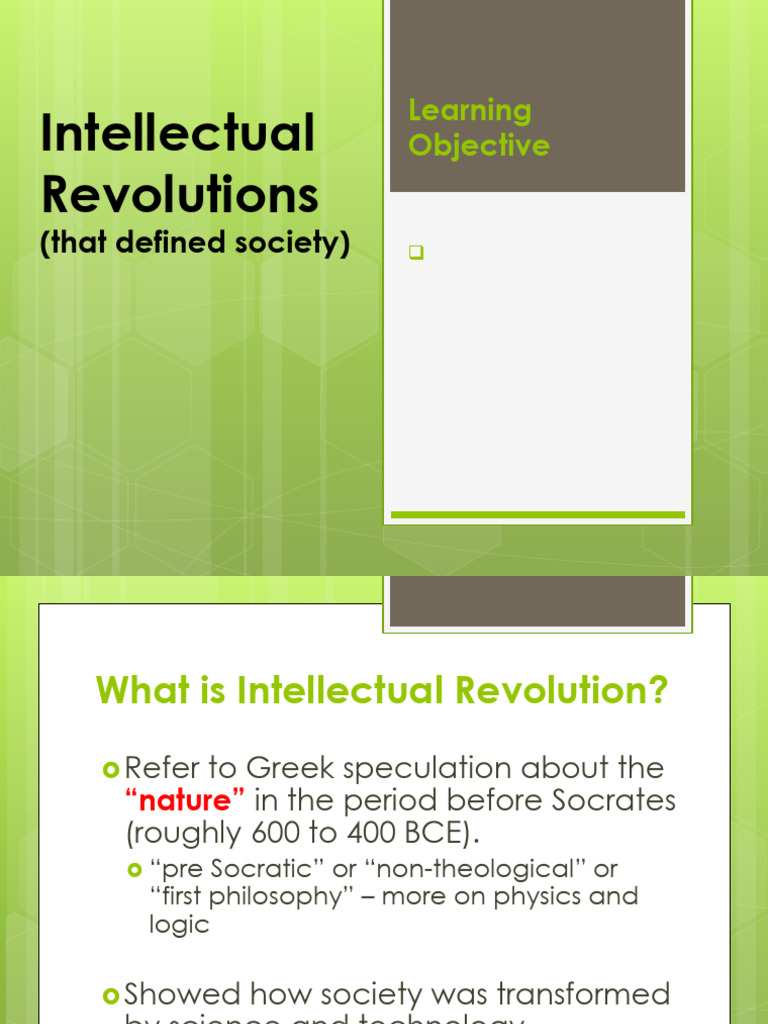 Topic 2-Intellectual Revolutions | PDF | Heliocentrism | Science