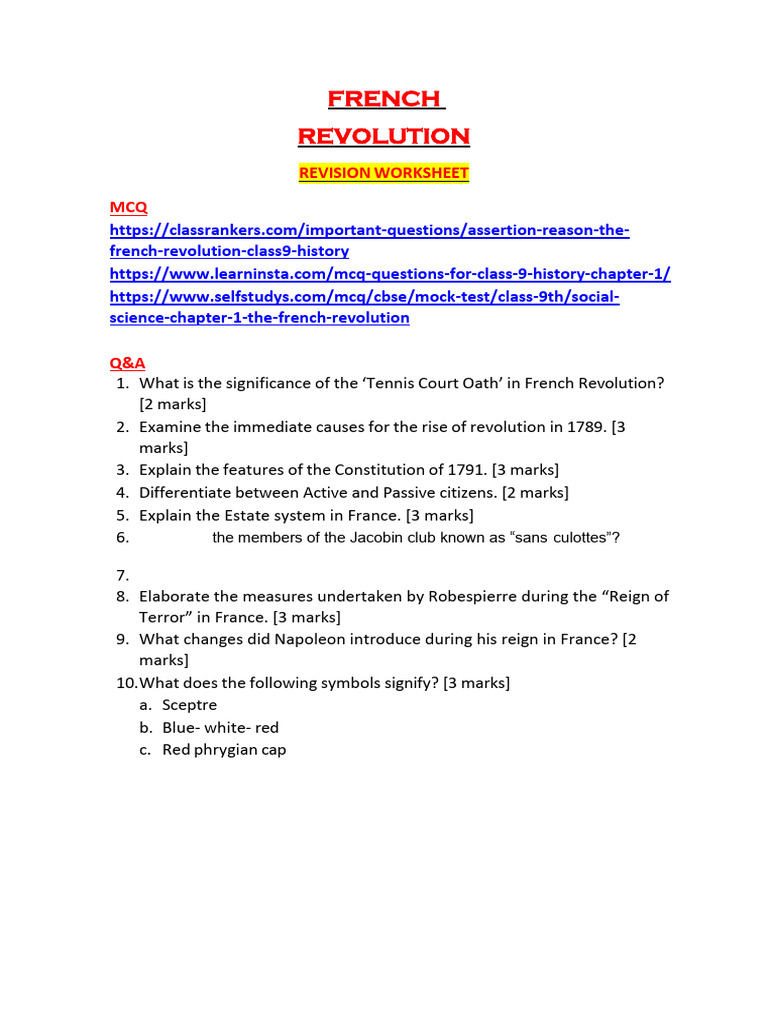 French Revolution | PDF