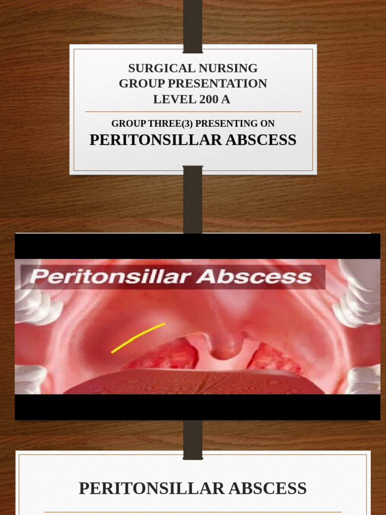 Surgical 2 Peritonsillar | PDF | Surgery | Diseases And Disorders