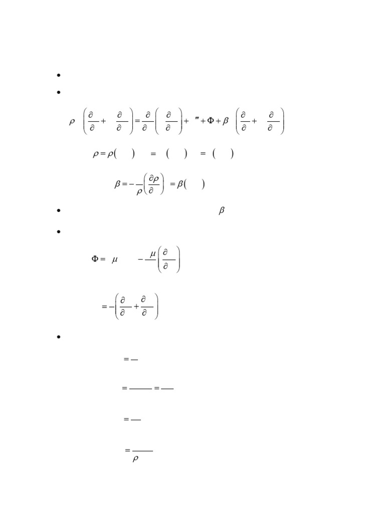 CHMT-Topic11-Non-dimensionalization | PDF | Equations | Gases