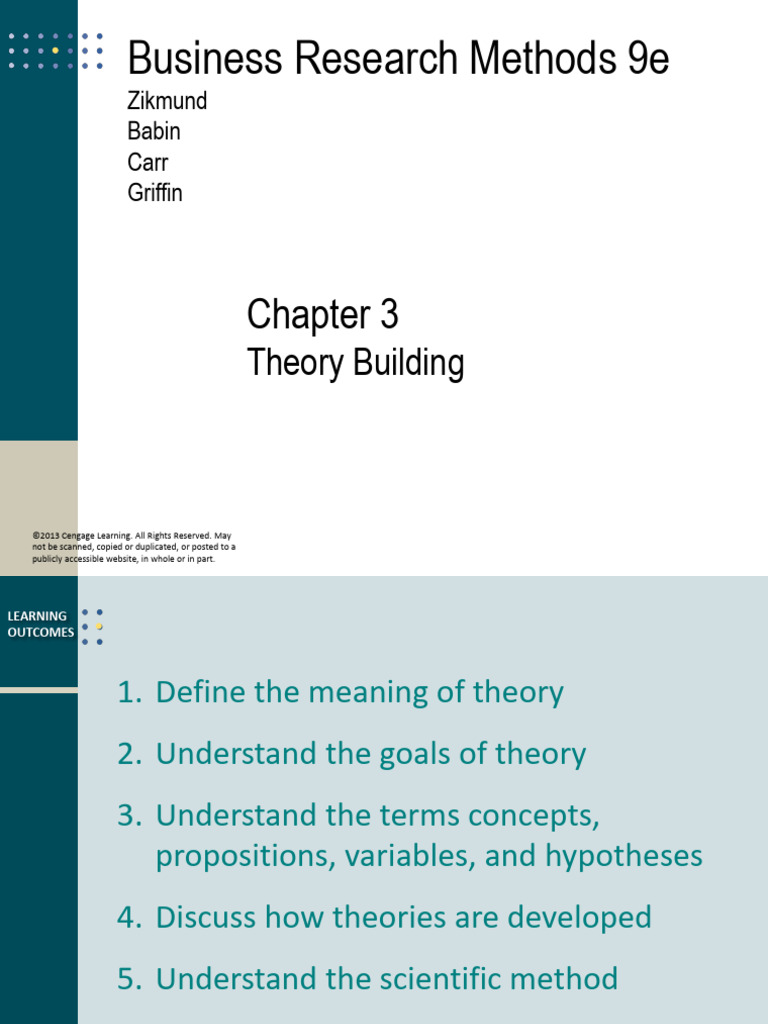 BRM 9e PPT CH 03 | PDF | Hypothesis | Theory
