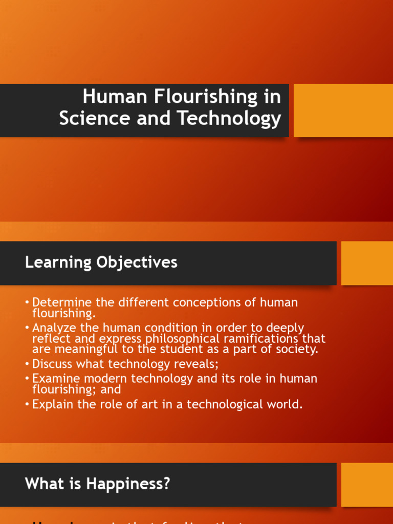 Topic 3- The Human Person Flourishing | PDF | Happiness | Psychology