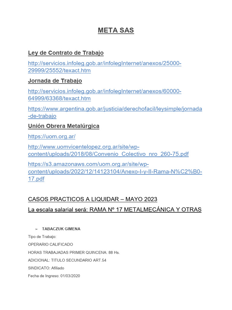 Meta Sas | PDF