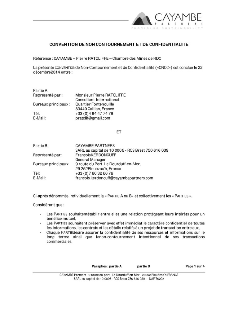 Contrat | PDF
