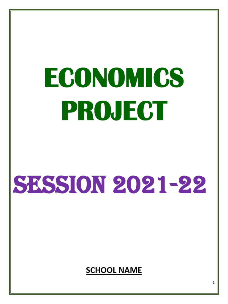 XII Eco Project Suman Lata | PDF | Learning