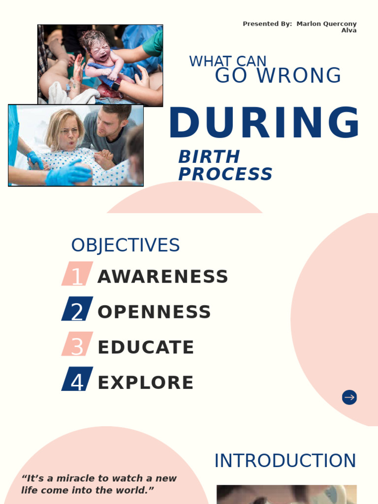 Complications in the Birth Process | PDF | Childbirth | Pregnancy