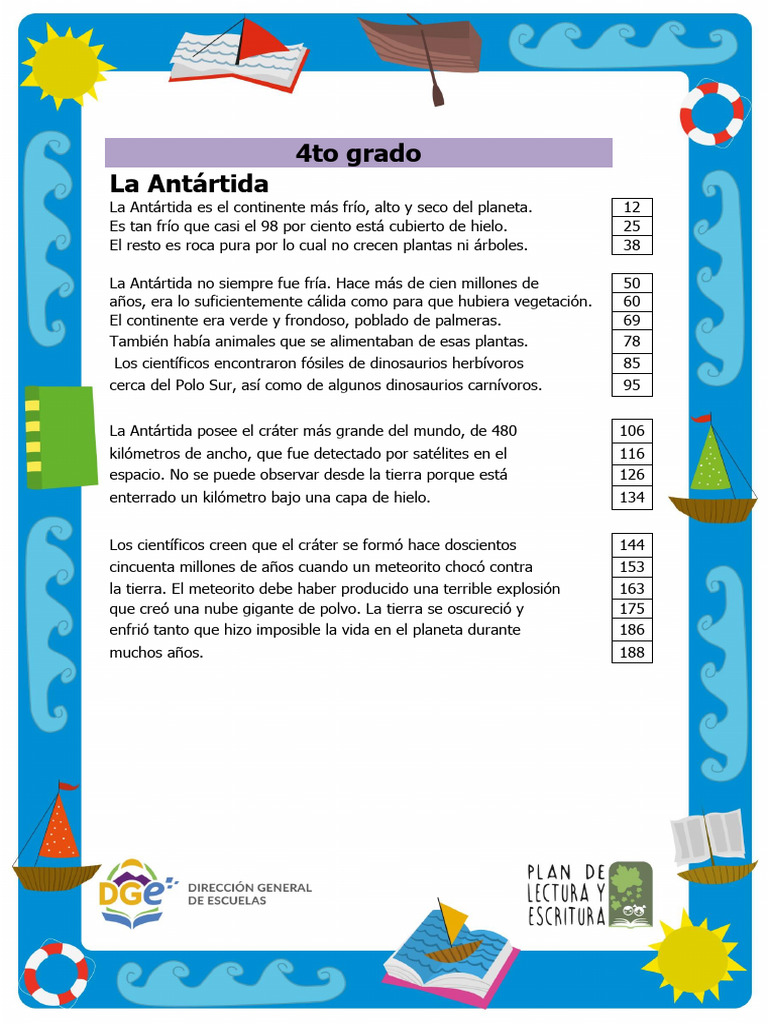La Antártida: Características y Cambio Climático | PDF